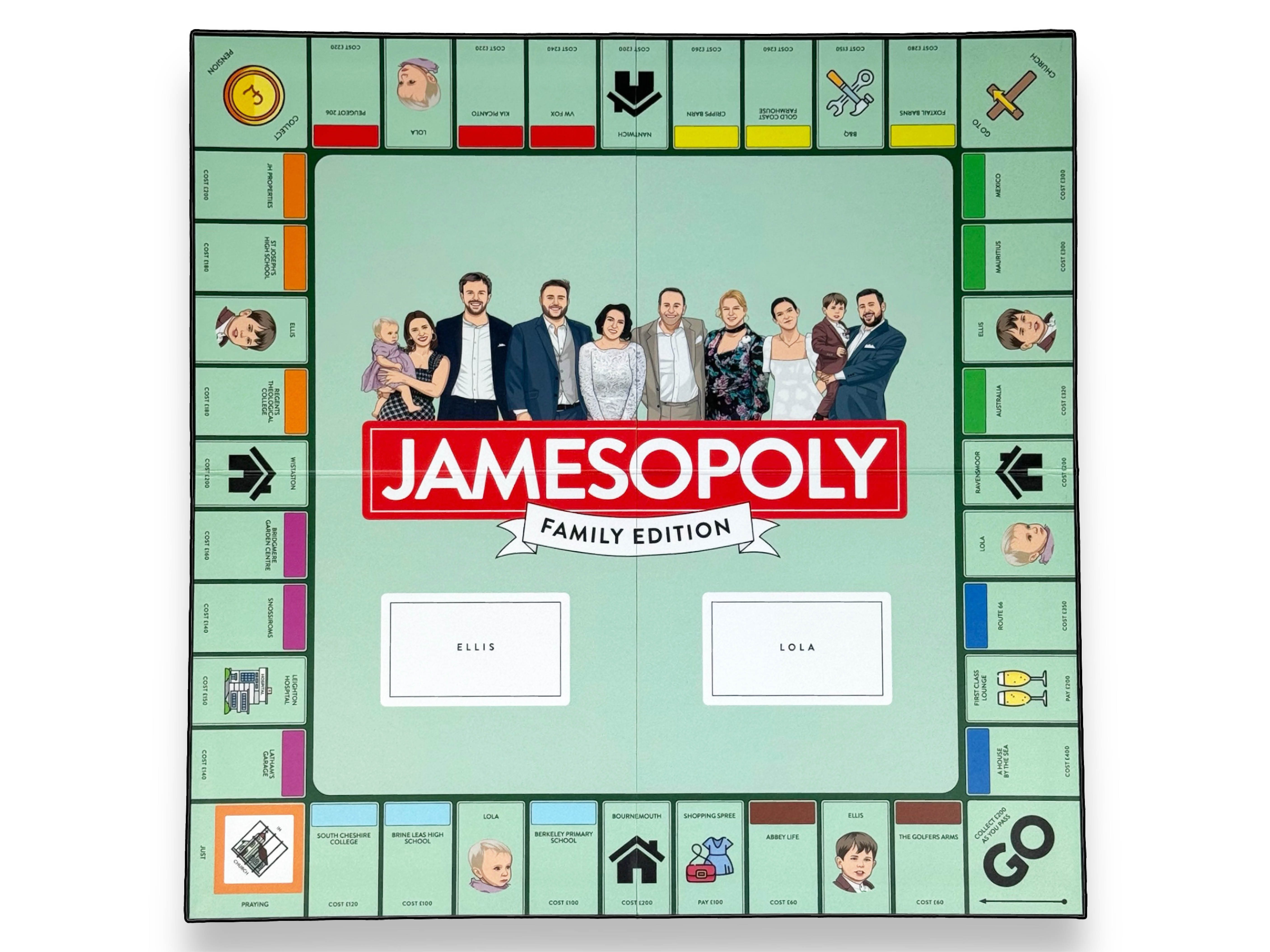 Custom-opoly | Personalised Board Game | Build-your-own custom game ...